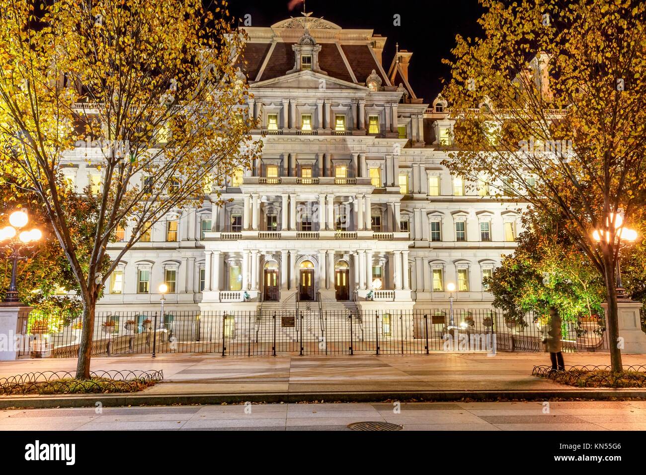 Dwight d eisenhower executive office building hi-res stock photography ...