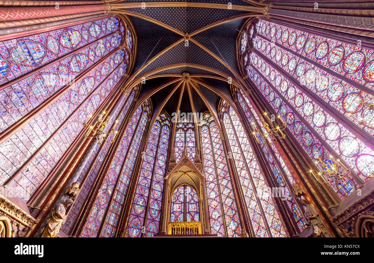 Sainte chapelle detail hi-res stock photography and images - Alamy
