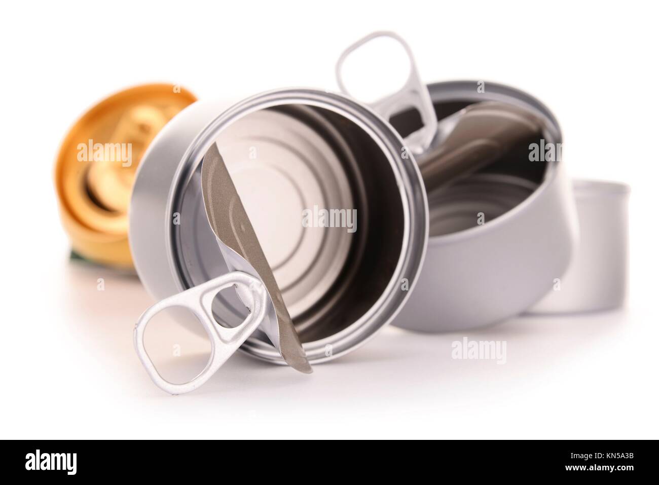 Yard trash cans Cut Out Stock Images & Pictures - Alamy