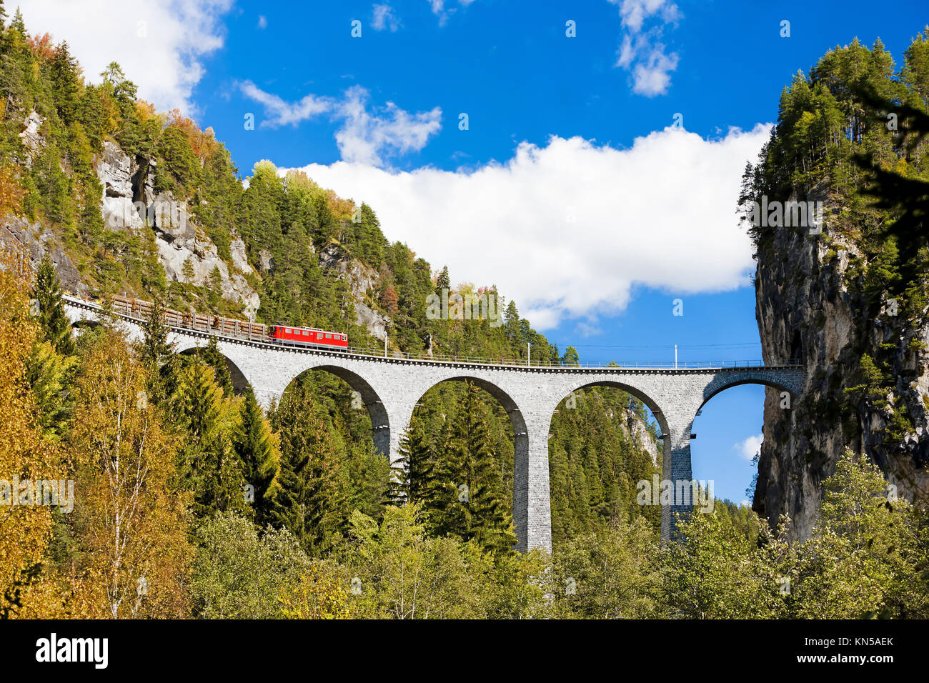 Rhaetian railway hi-res stock photography and images - Alamy