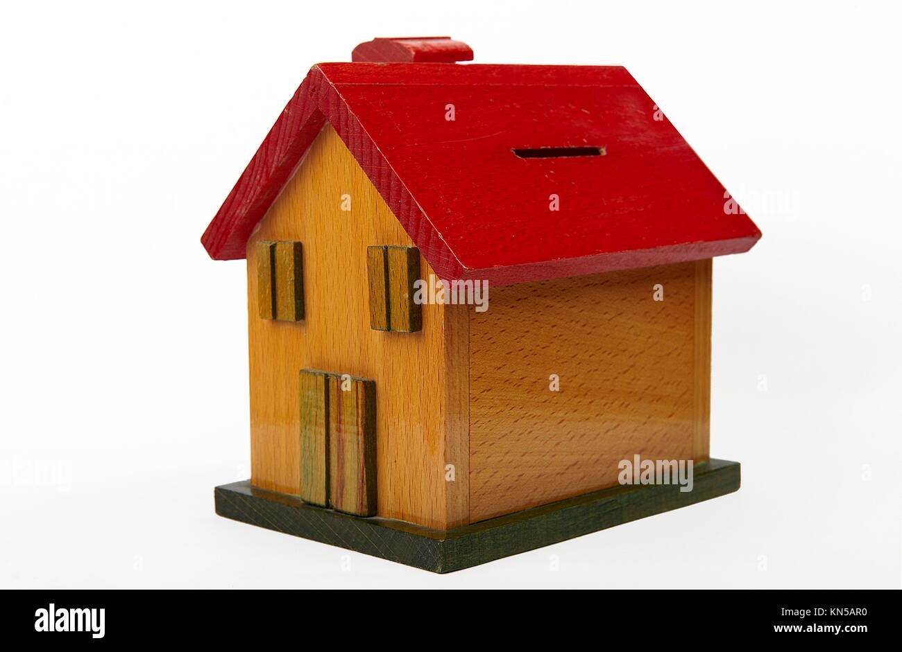 Wooden money box hi-res stock photography and images - Alamy