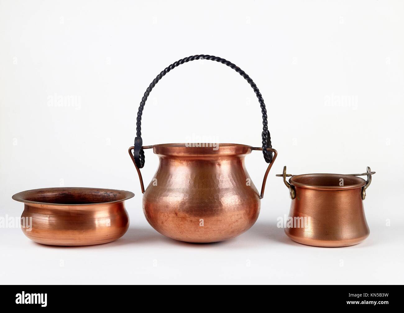 some handicrafts of copper Stock Photo - Alamy