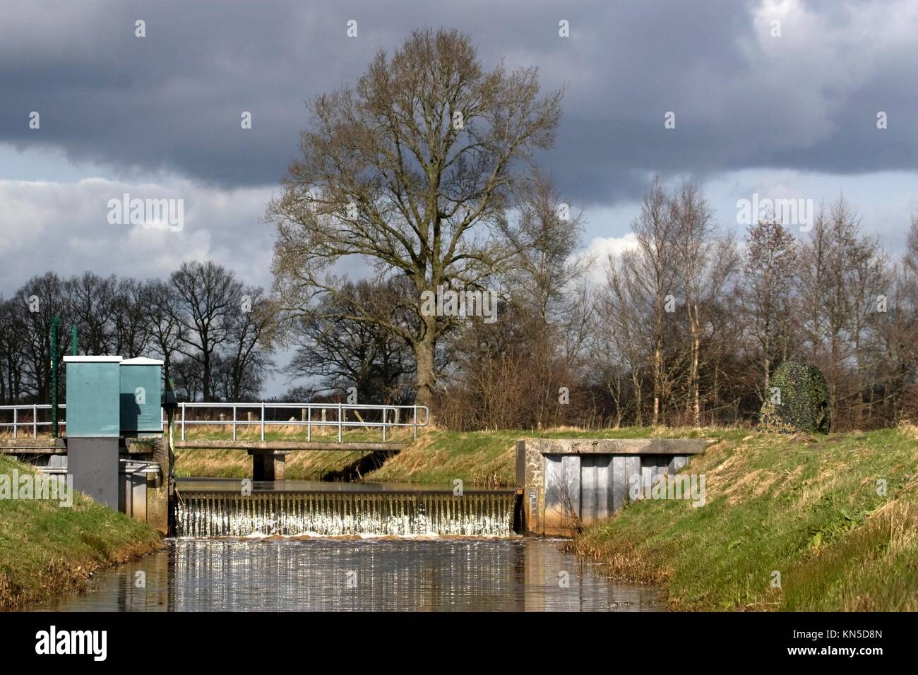 Stream Ruinen, Netherlands Stock Photo - Alamy
