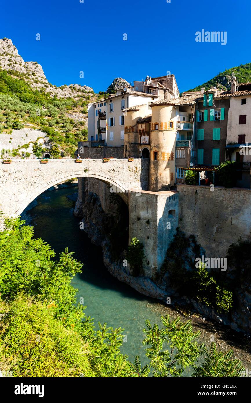 Entrevaux France Stock Photos & Entrevaux France Stock Images - Alamy