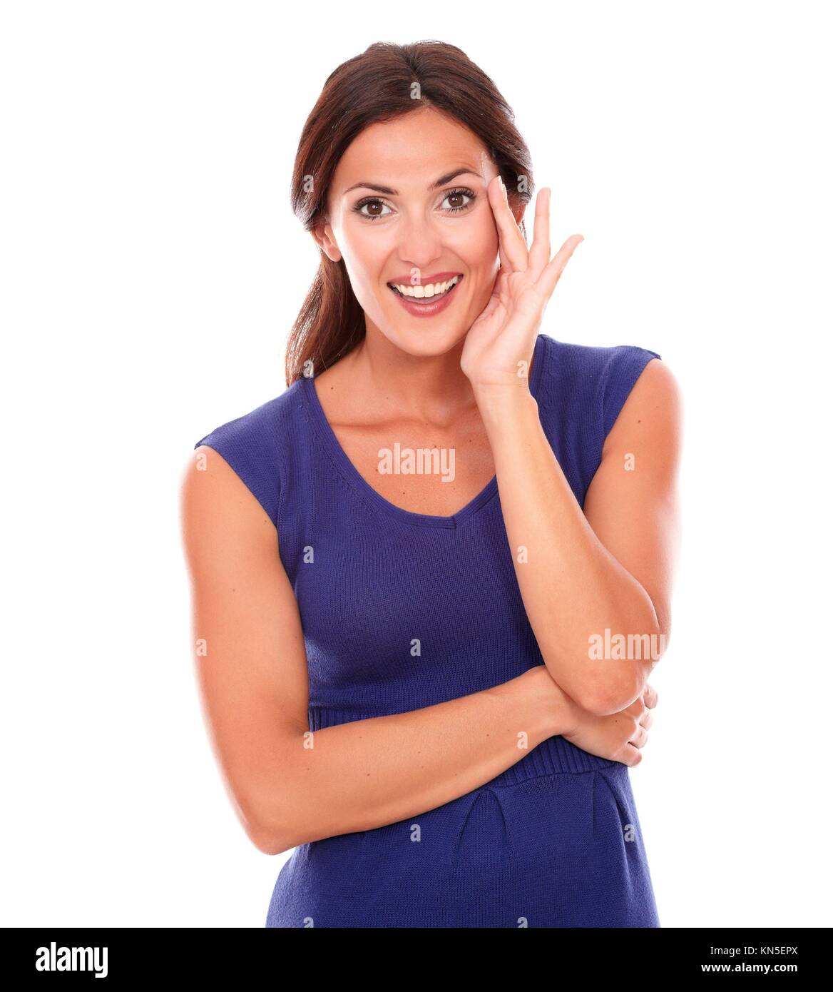 Whispering a secret hi-res stock photography and images - Alamy