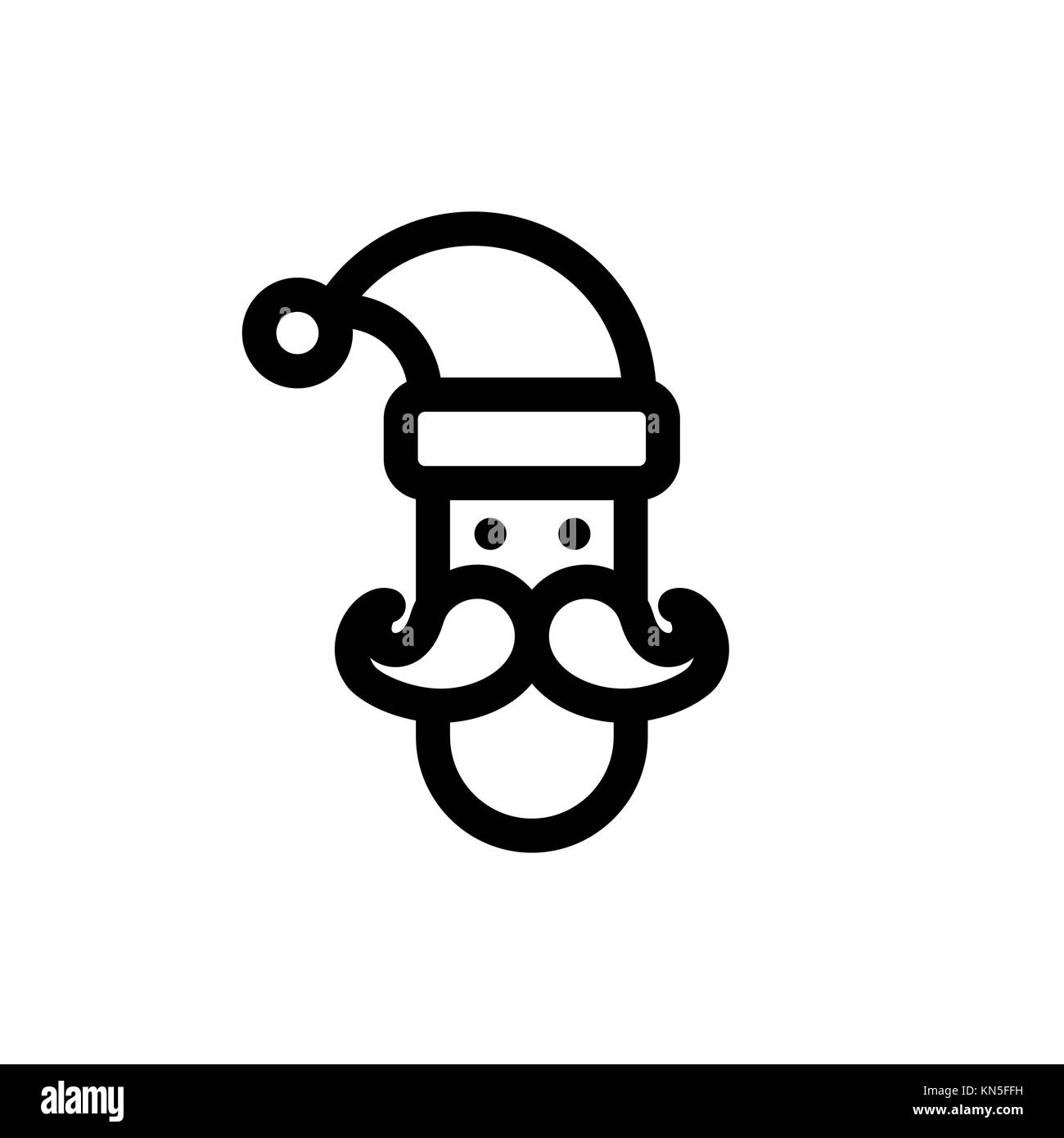 Simple Santa Vector