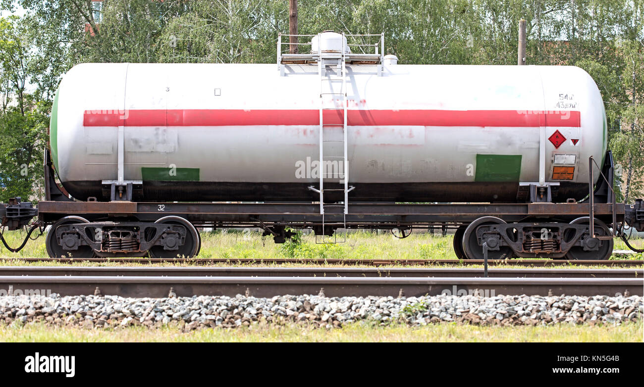 railway tank wagon Stock Photo - Alamy