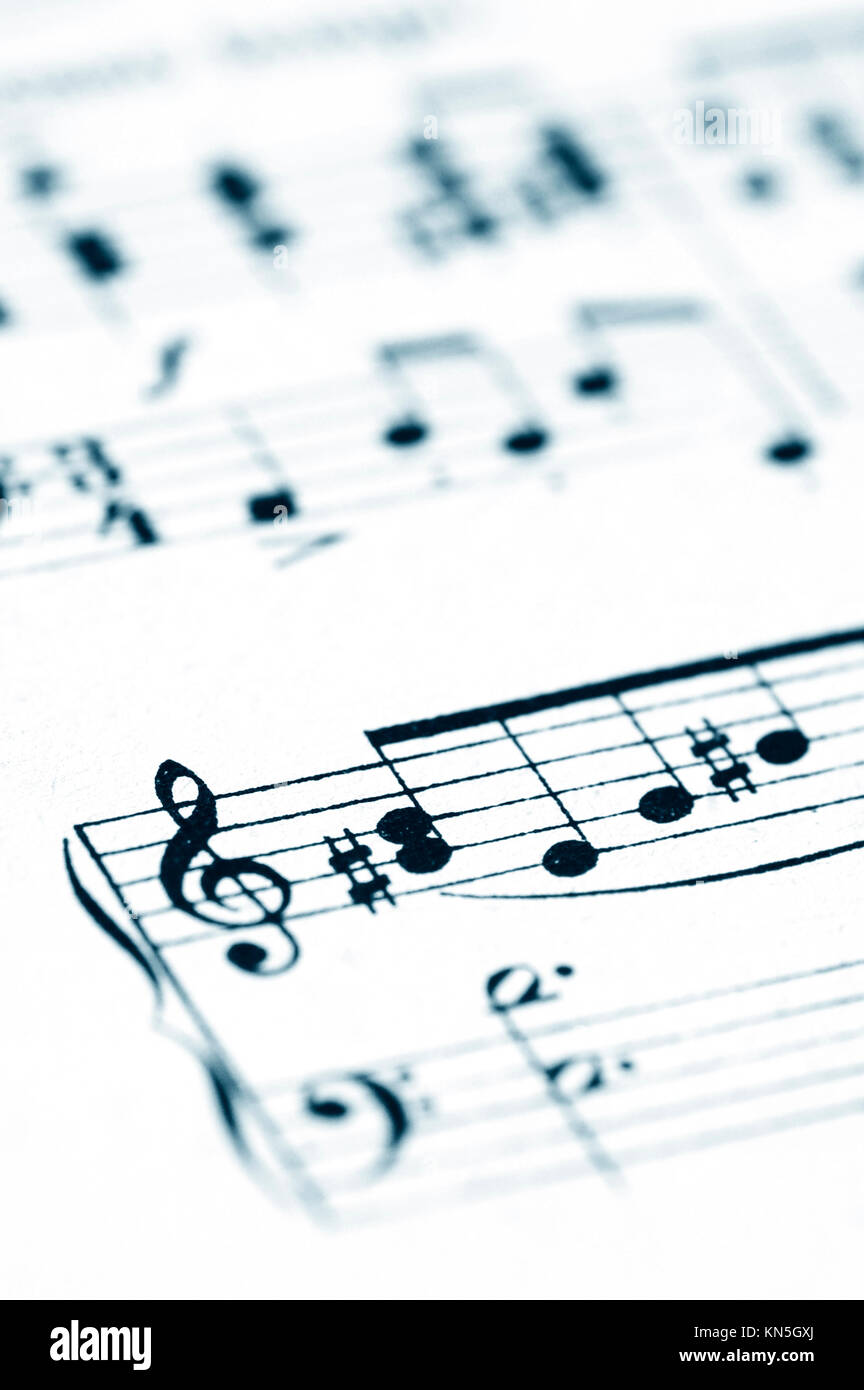 Musical Score Notation High Resolution Stock Photography and Images - Alamy
