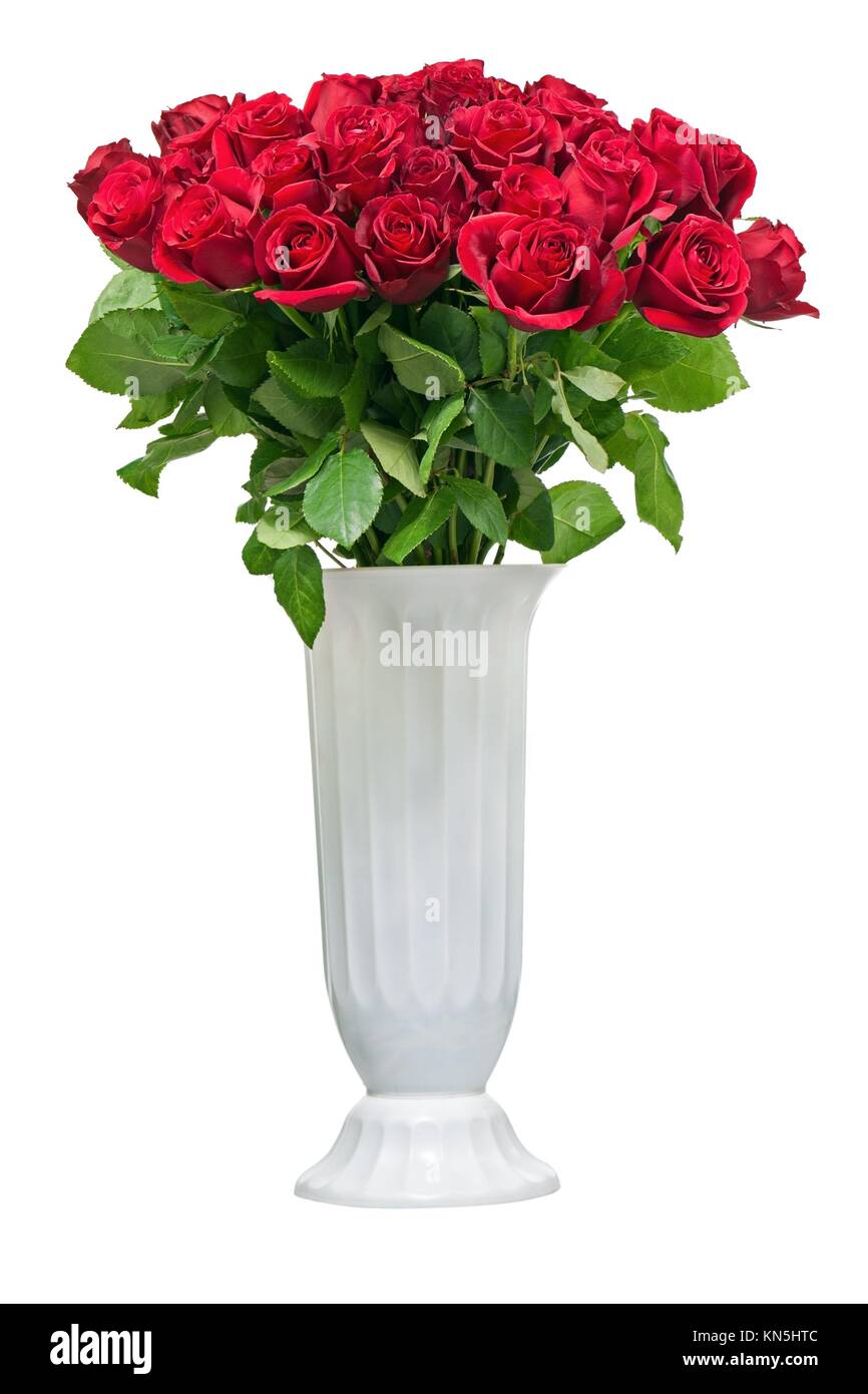 White rose bouquet Cut Out Stock Images & Pictures - Alamy