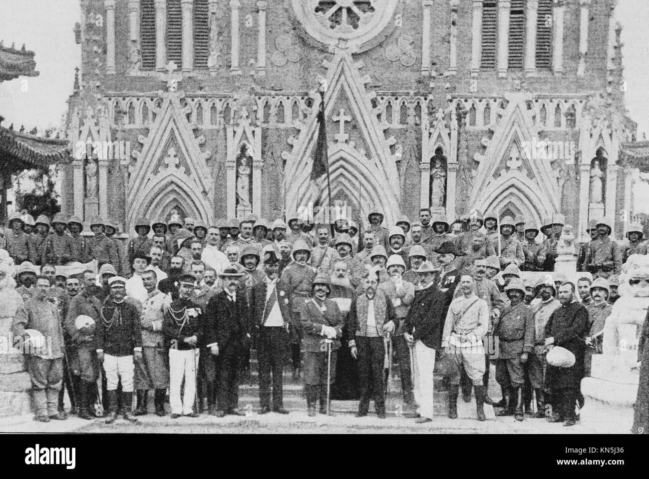Boxer rebellion 1900 church hi-res stock photography and images - Alamy