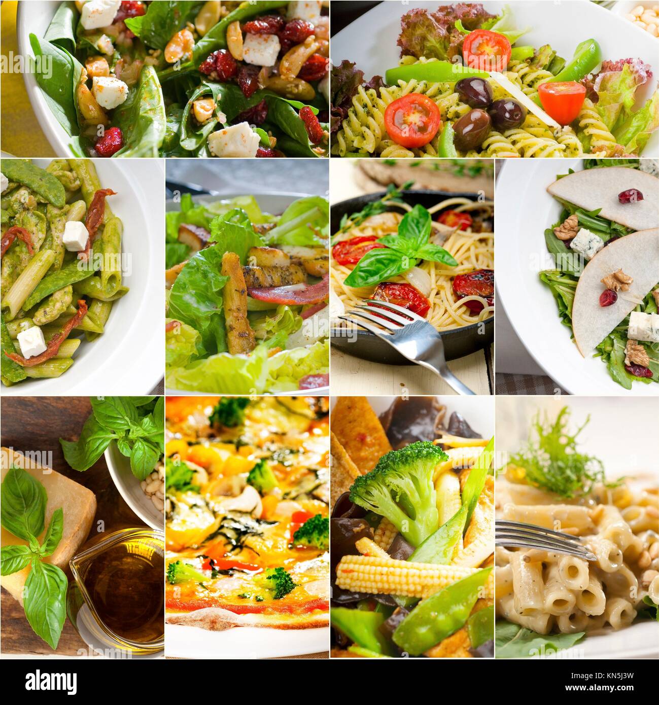 Italian food collage hi-res stock photography and images - Alamy