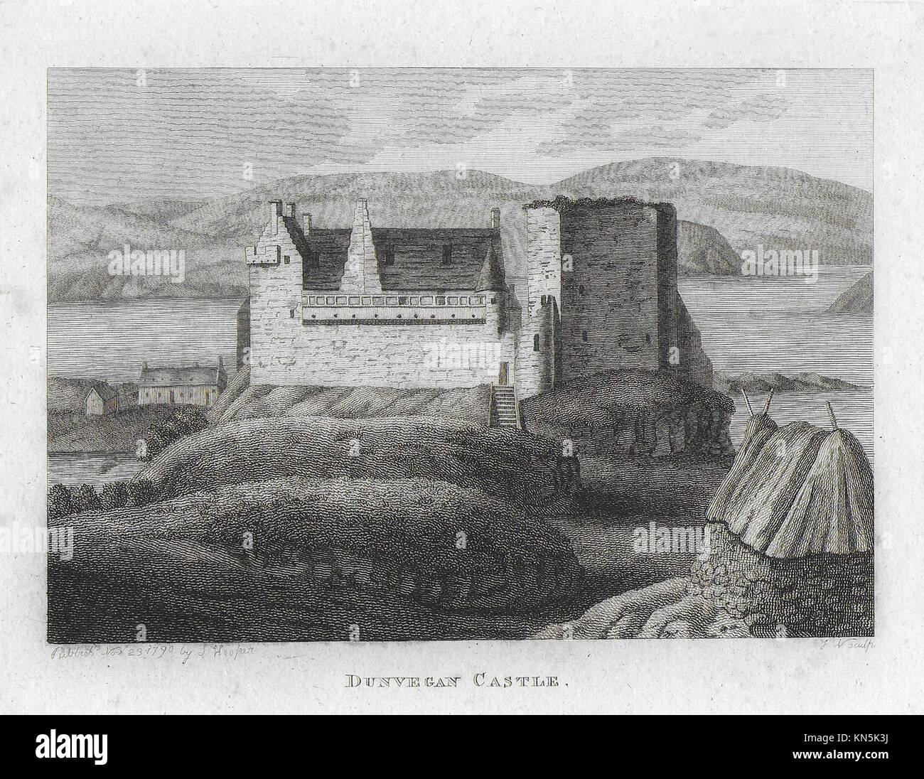 Engravings of Scottish landscapes and buildings from late eighteenth ...