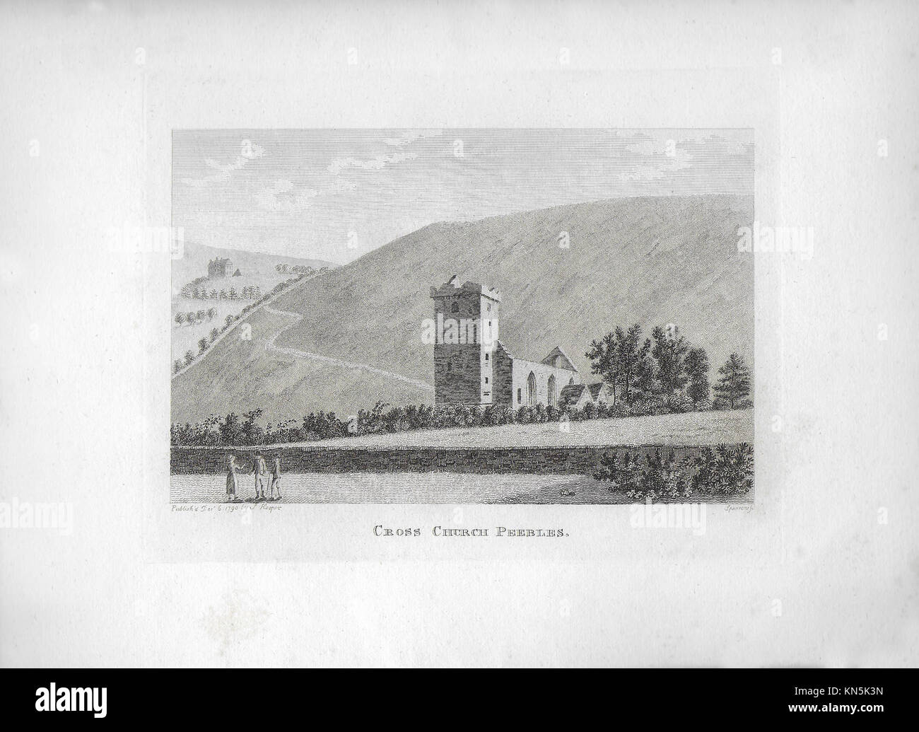 Engravings of Scottish landscapes and buildings from late eighteenth ...