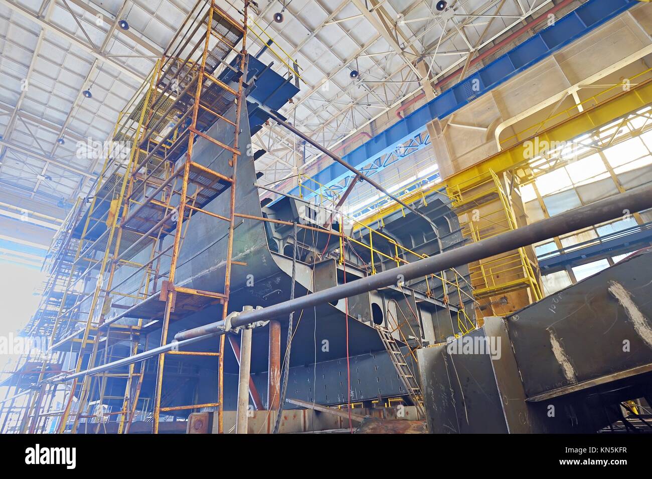 Shipbuilding progress hi-res stock photography and images - Alamy