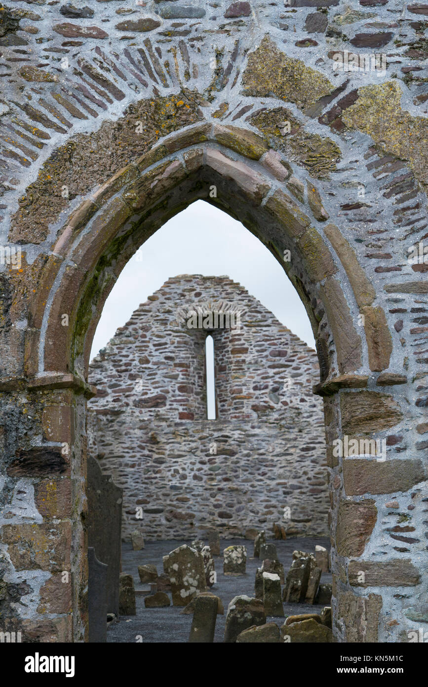 Ballinskelligs Priory, Iveragh Peninsula, County Kerry, Ireland, Europe ...