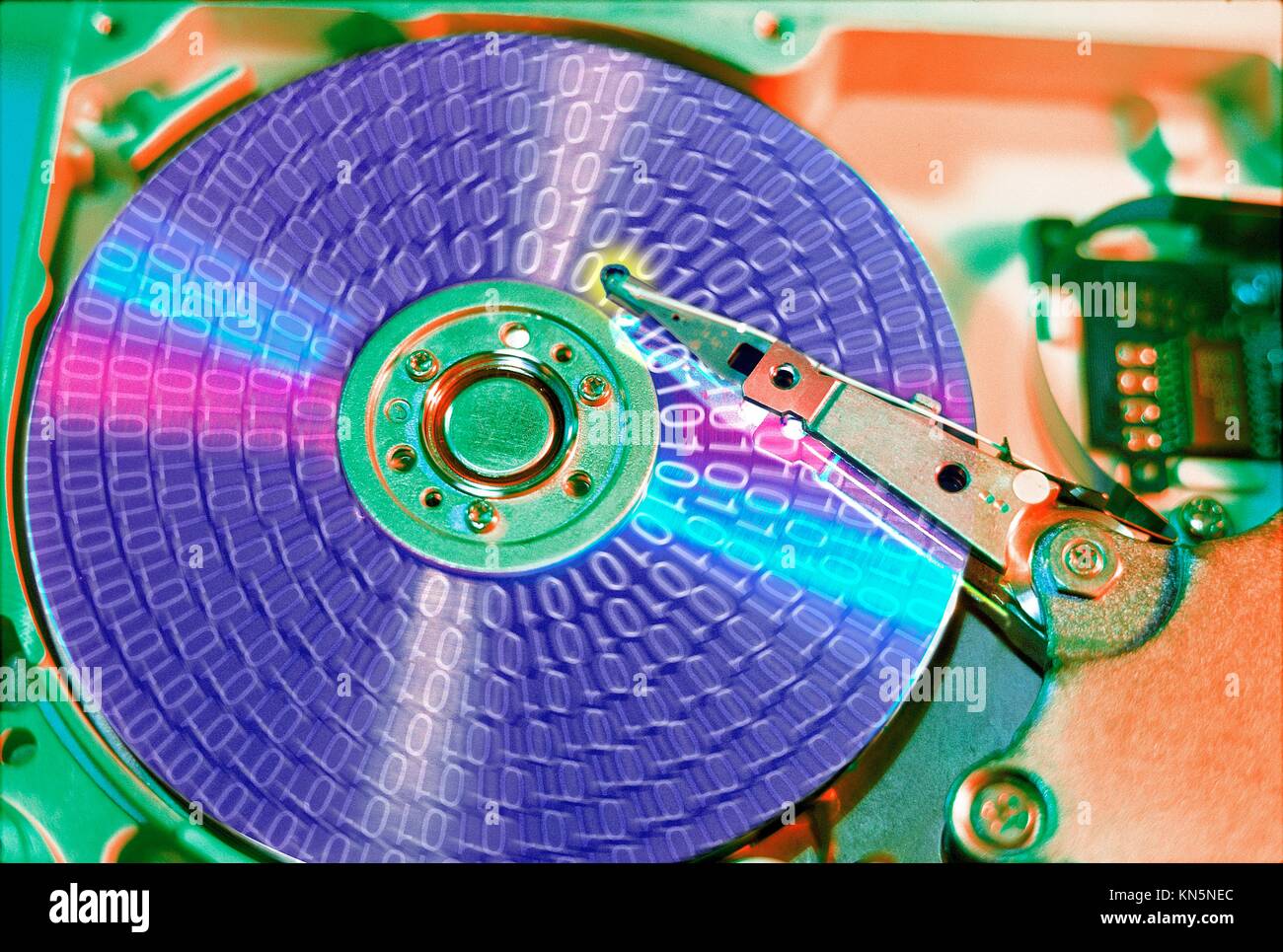 Computer hard disk Stock Photo - Alamy