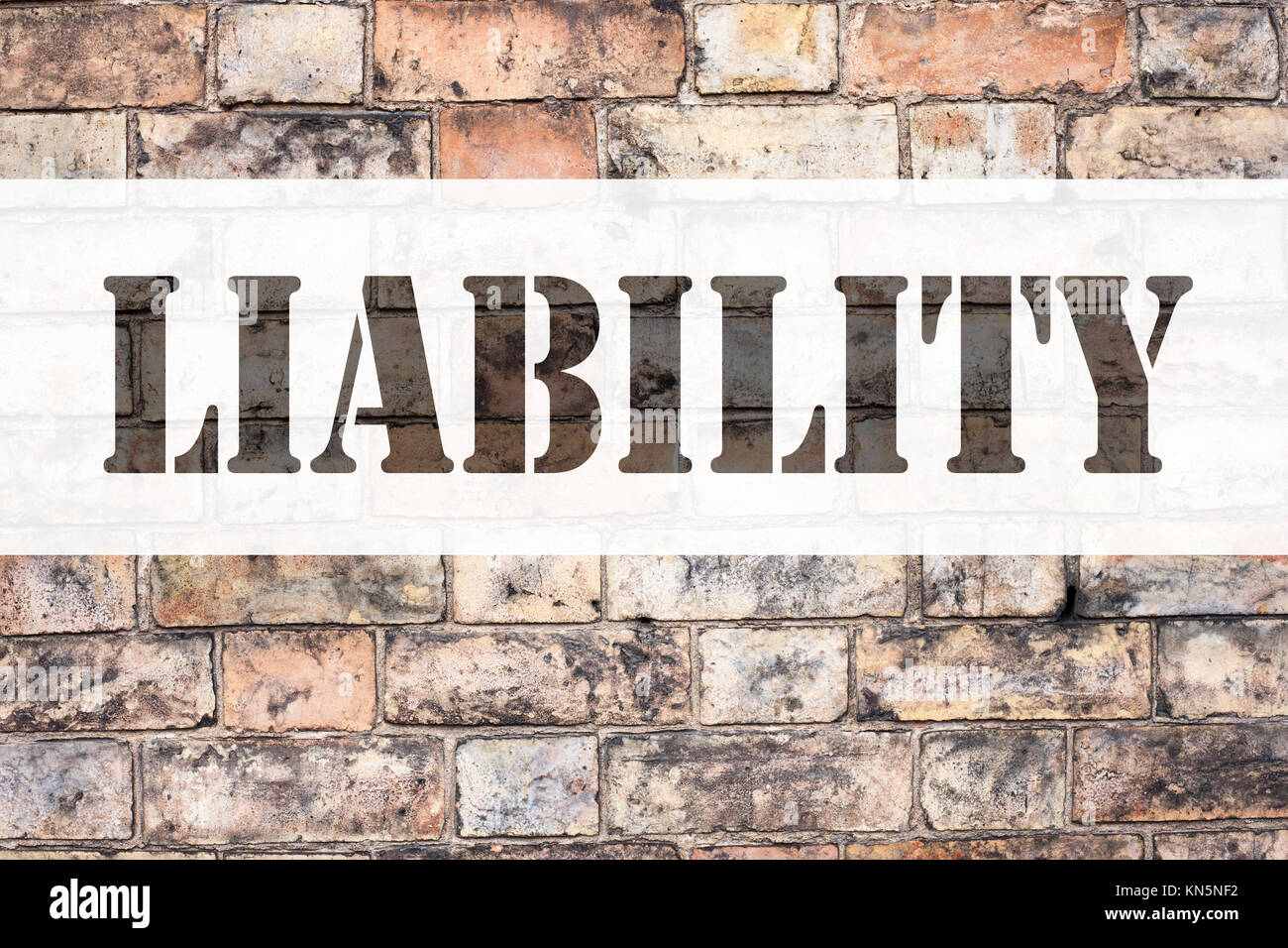 Conceptual announcement text caption inspiration showing Liability ...