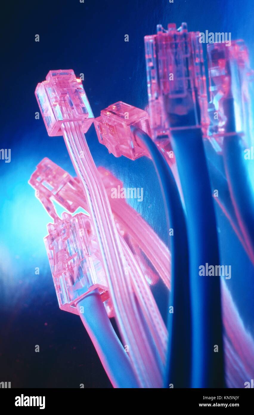 Modem cables hi-res stock photography and images - Alamy