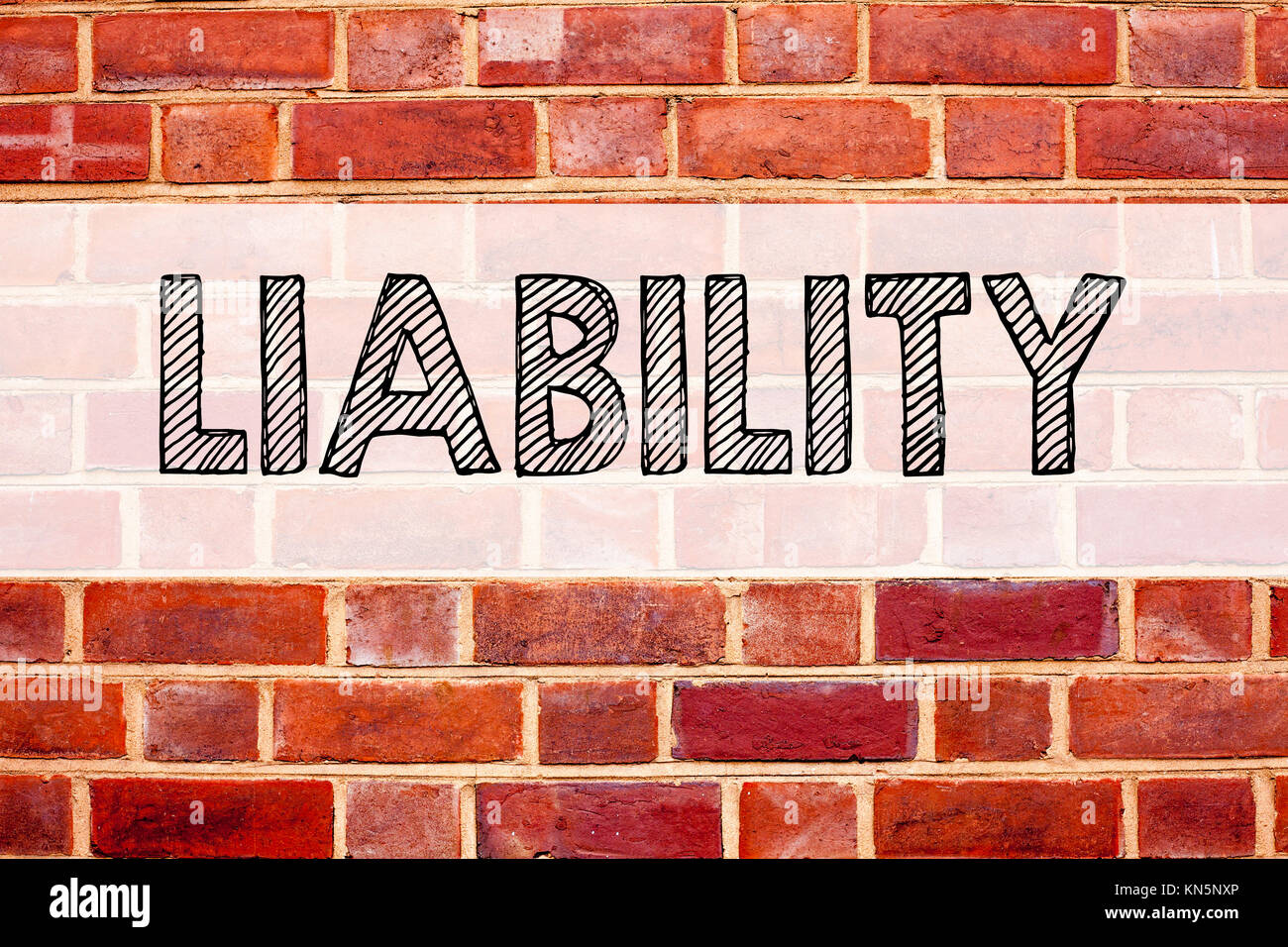 Conceptual announcement text caption inspiration showing Liability ...