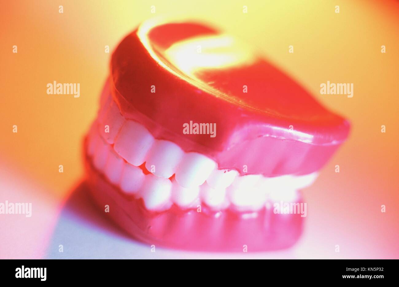 Toy denture hi-res stock photography and images - Alamy