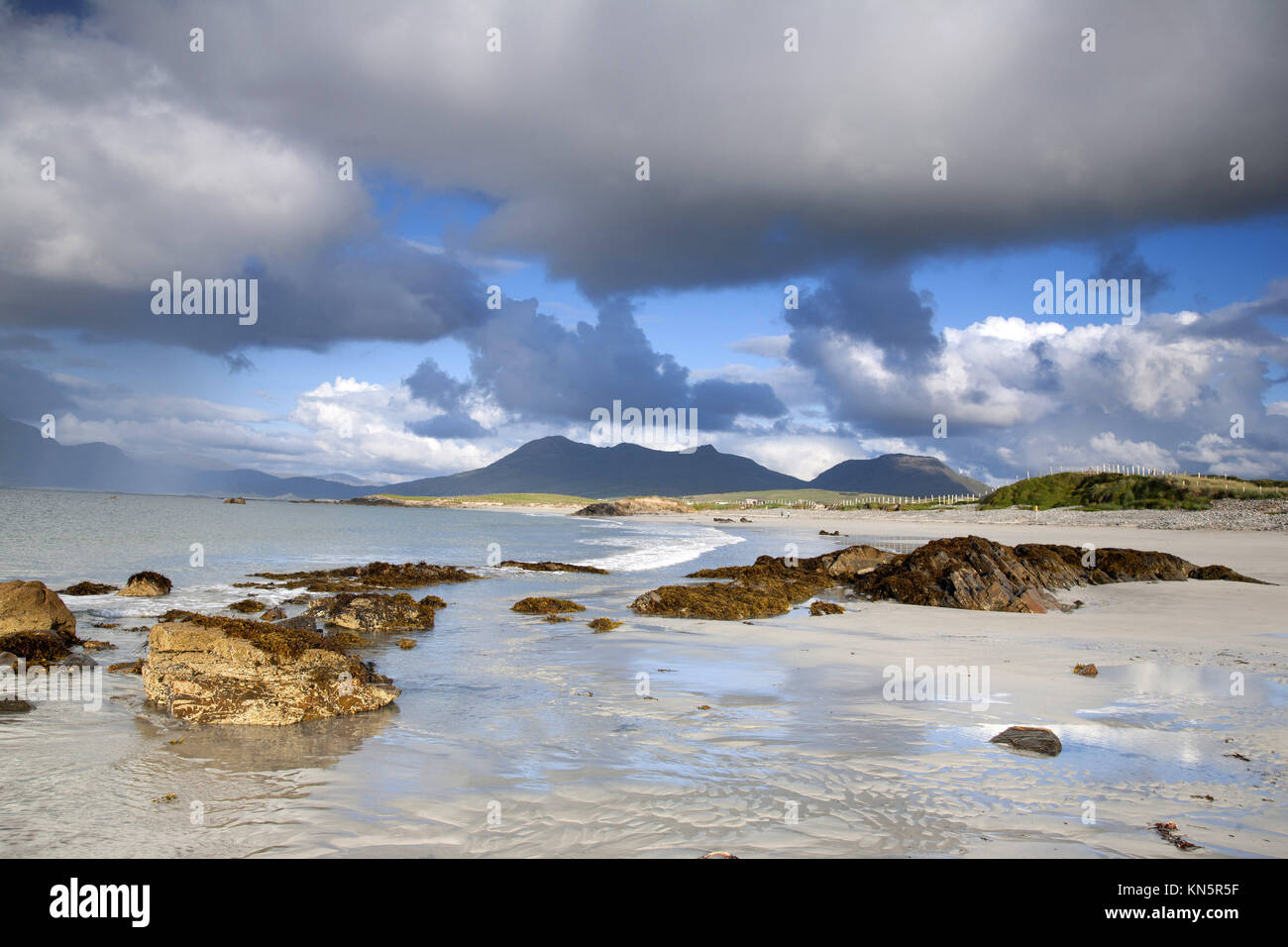Coast at Tully Cross, Connemara National Park, County Galway, Ireland ...