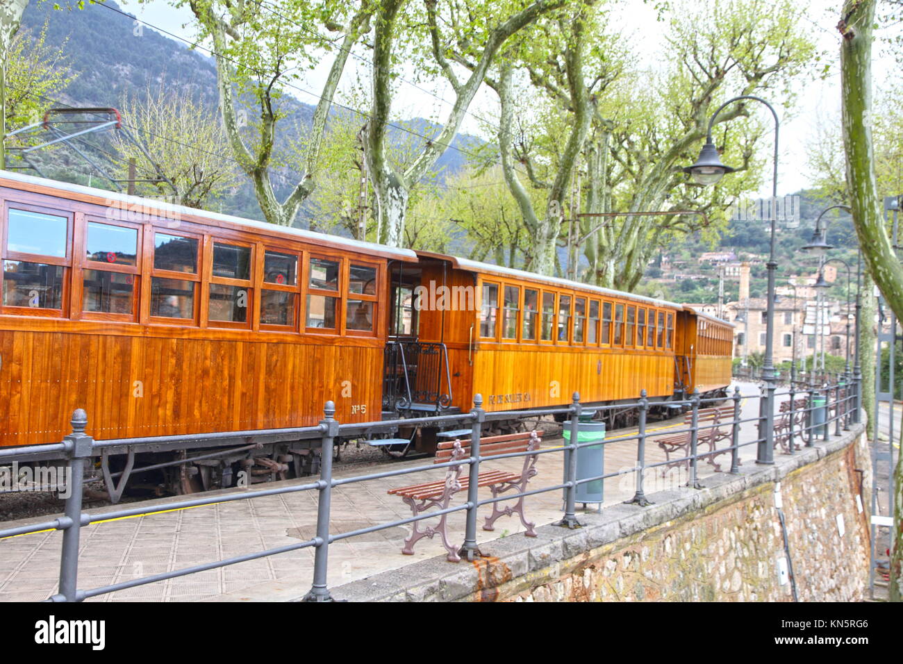 Soller Train Majorca Stock Photos & Soller Train Majorca Stock Images ...