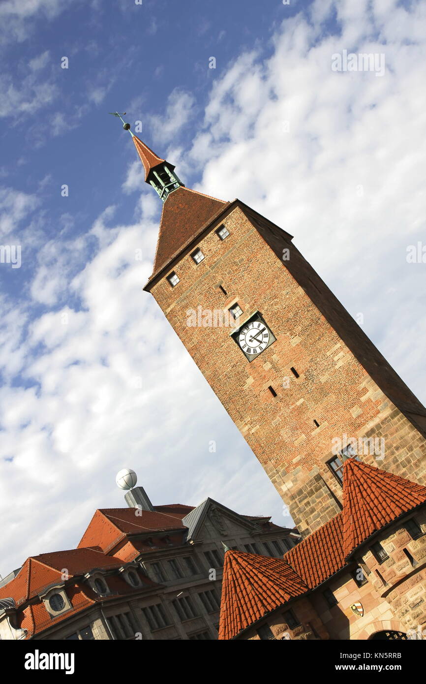 White tower in nuremberg hi-res stock photography and images - Alamy