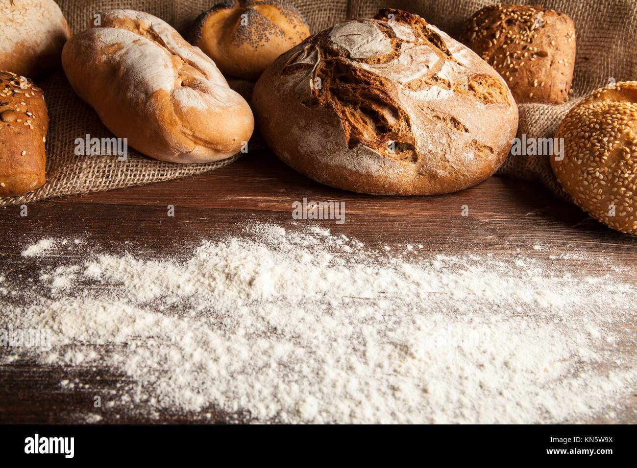 Traditional bread loaf hi-res stock photography and images - Alamy