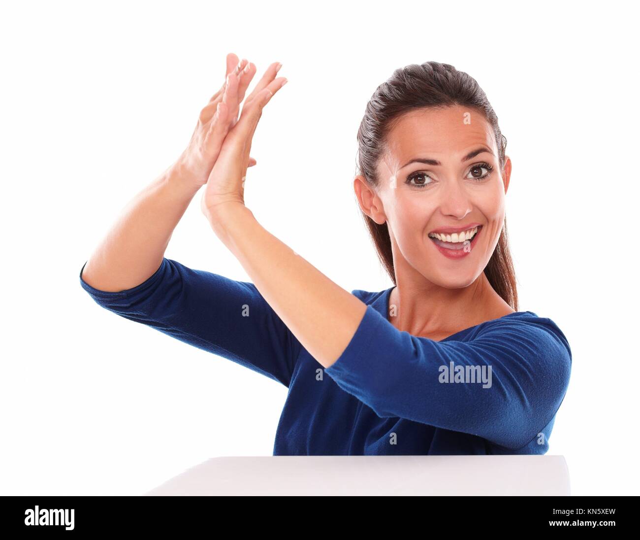 Clapping Sign High Resolution Stock Photography and Images - Alamy