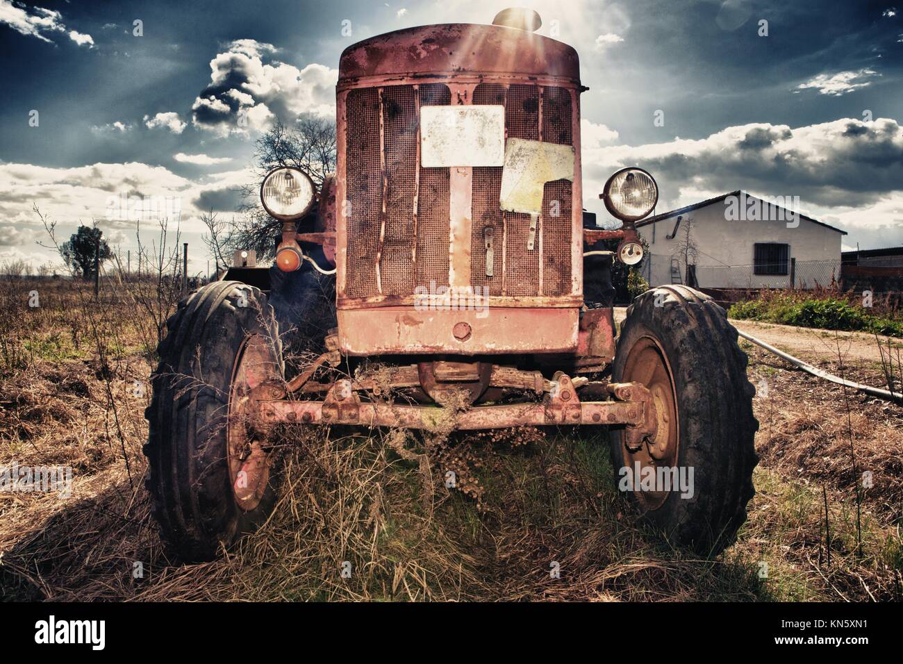 Rusty Tractor Photograpy