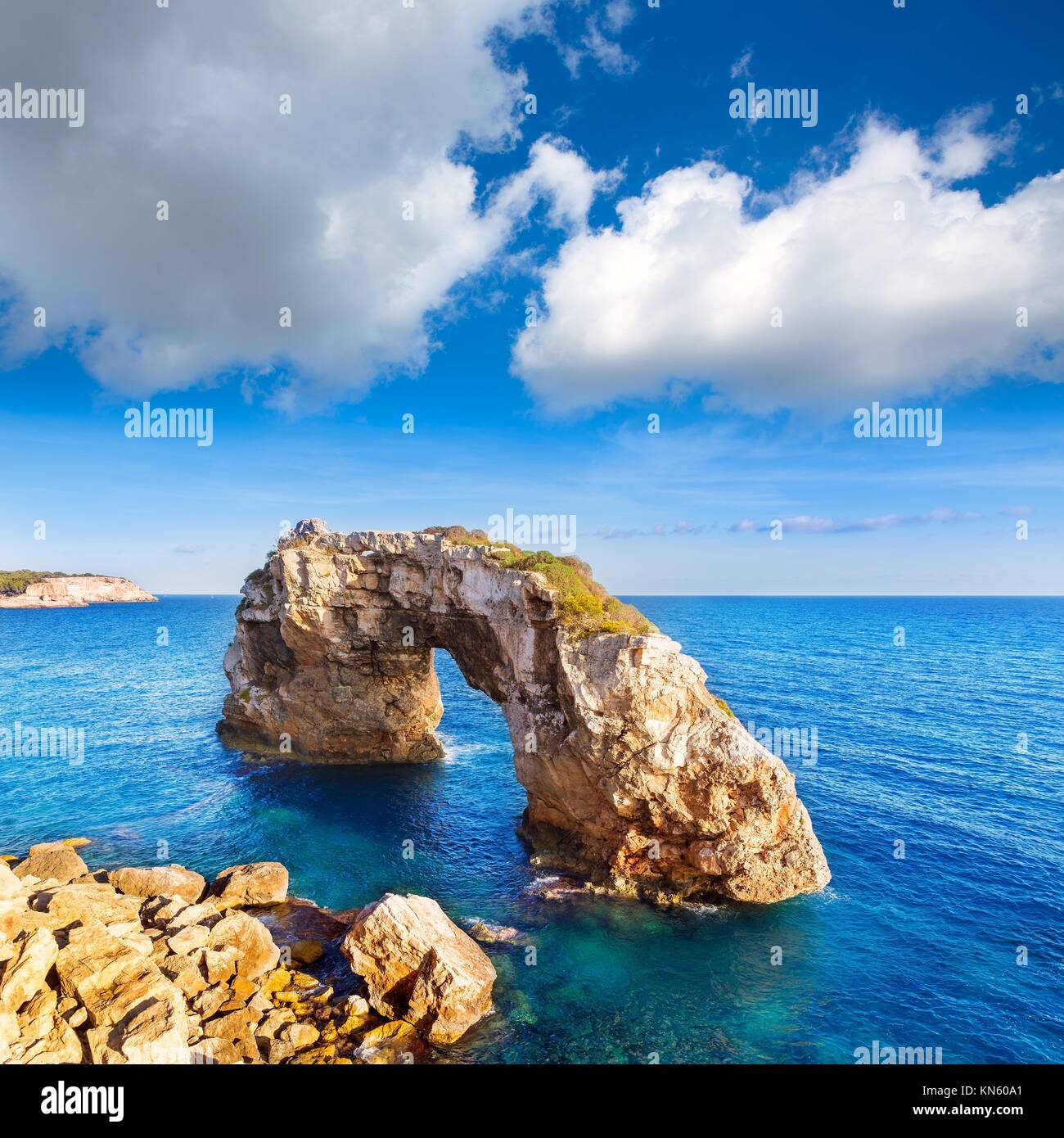 Majorca Es Pontas in Santanyi at Mallorca Balearic island of Spain ...