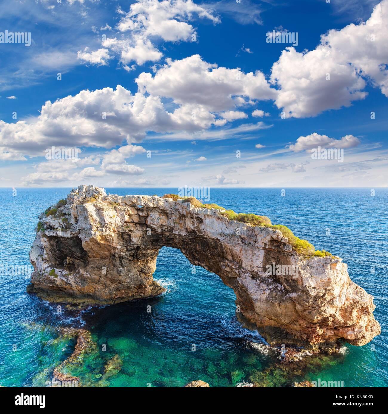 Majorca Es Pontas in Santanyi at Mallorca Balearic island of Spain ...