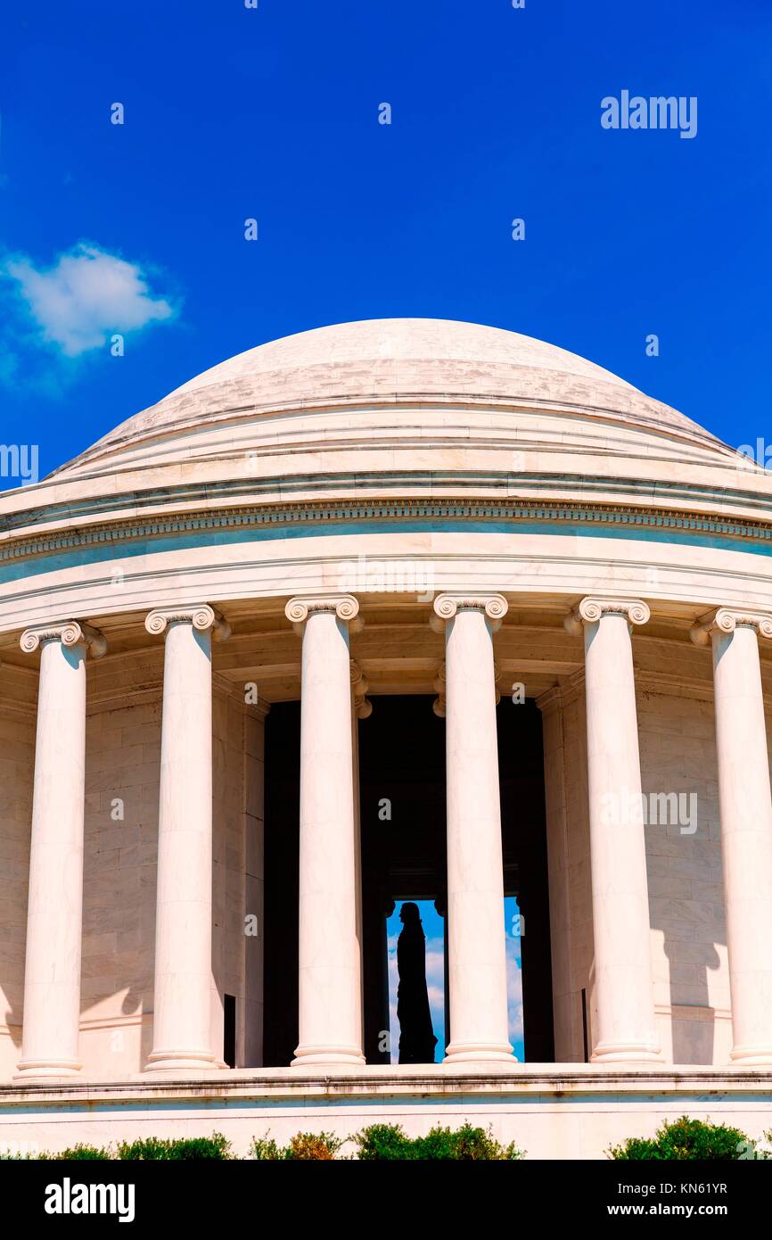 Thomas Jefferson memorial in Washington DC USA Stock Photo - Alamy