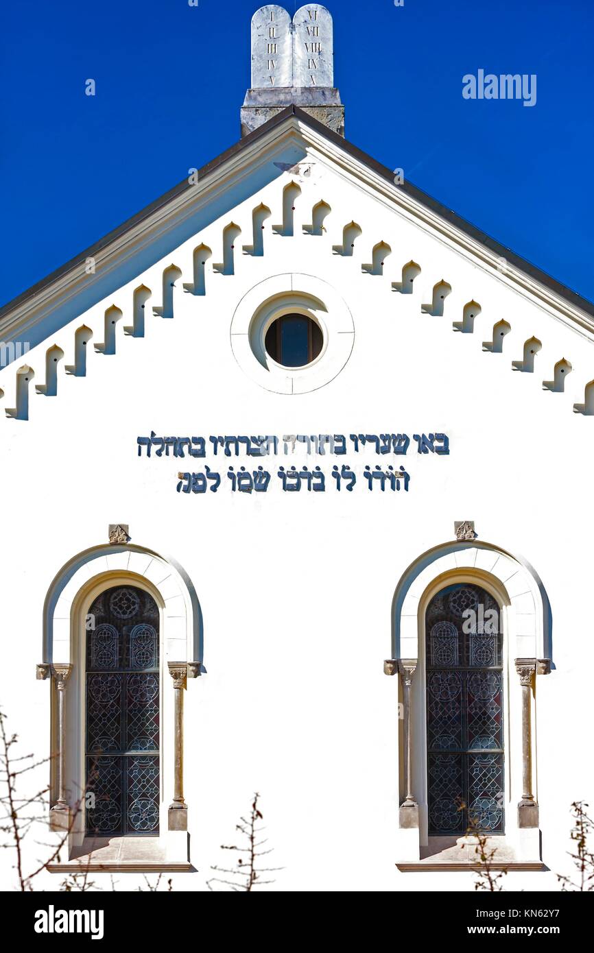synagogue, Hermanuv Mestec, Czech Republic Stock Photo - Alamy