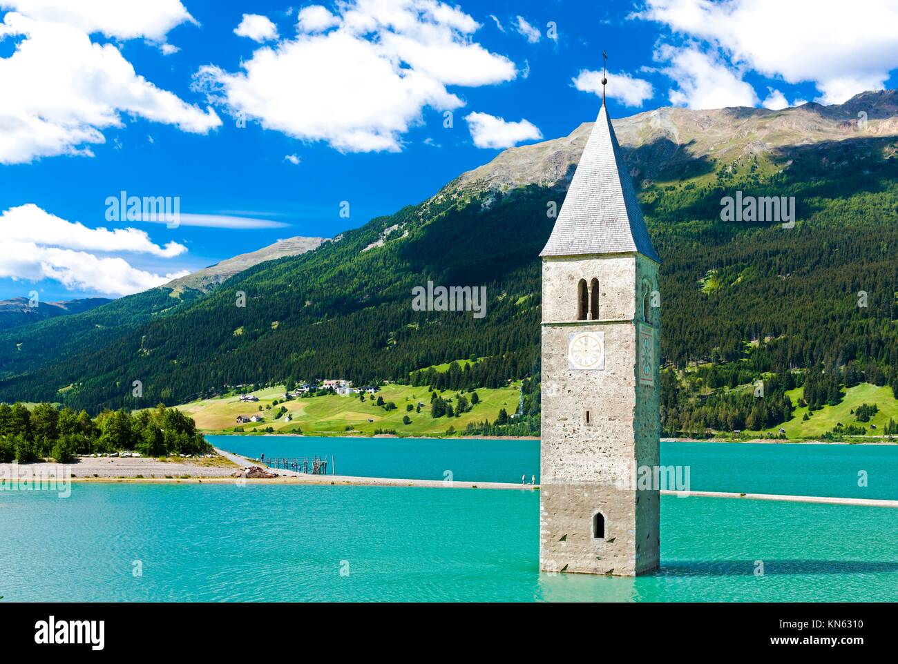 Submerged Church Tower High Resolution Stock Photography and Images - Alamy