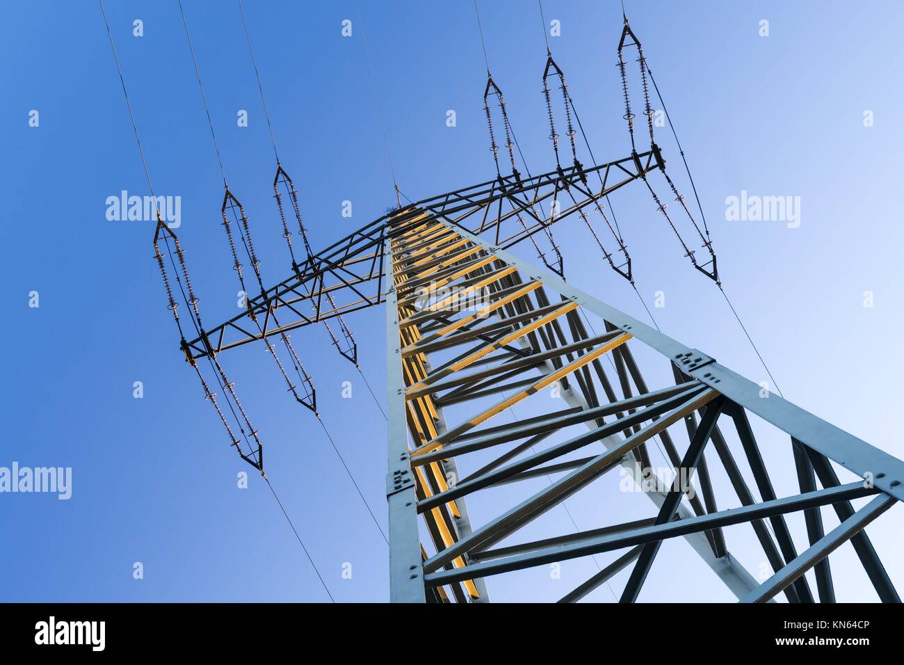 Tower of light energy hi-res stock photography and images - Alamy