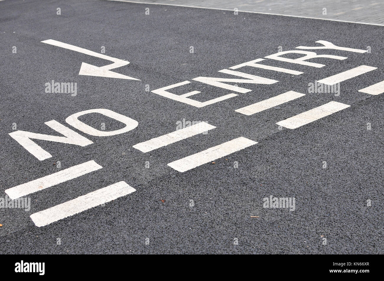 No entry road sign Stock Photo - Alamy