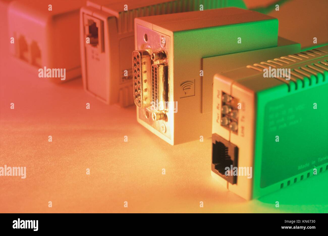 Four connectors hi-res stock photography and images - Alamy