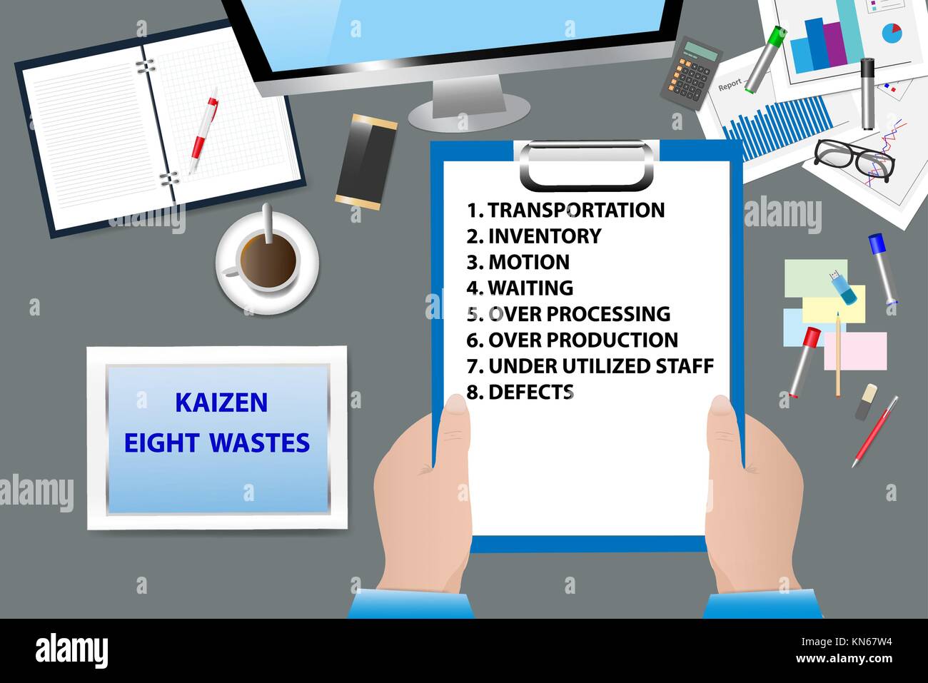 Kaizen vector vectors hi-res stock photography and images - Alamy