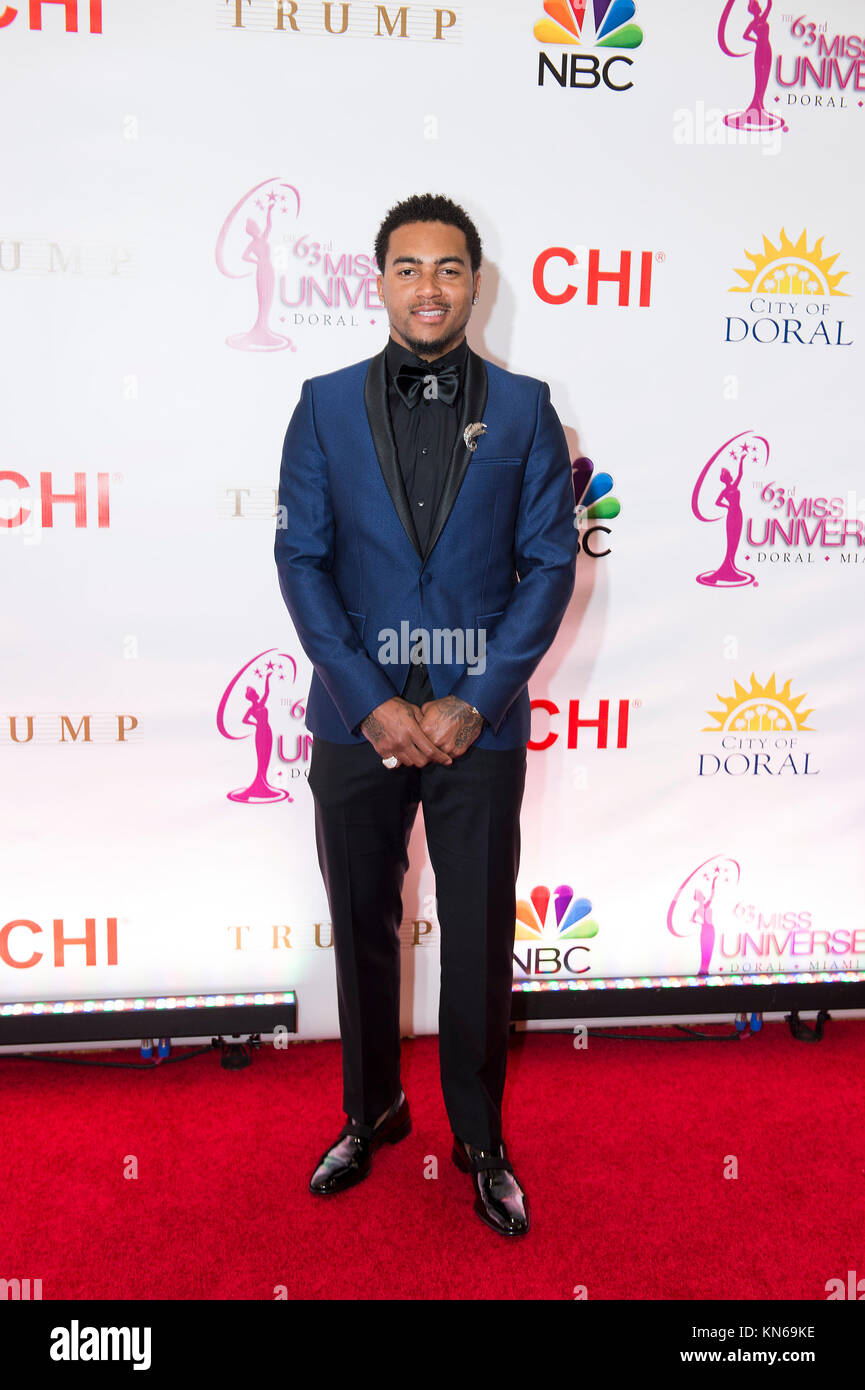 DORAL, FL - JANUARY 25: DeSean Jackson attends The 63rd Annual Miss ...