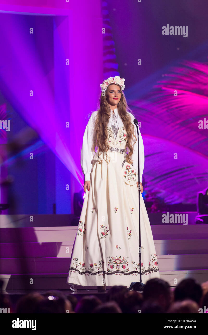 DORAL, FL - JANUARY 21: Miss Norway Elize Dalby 2014, The 63rd Annual ...