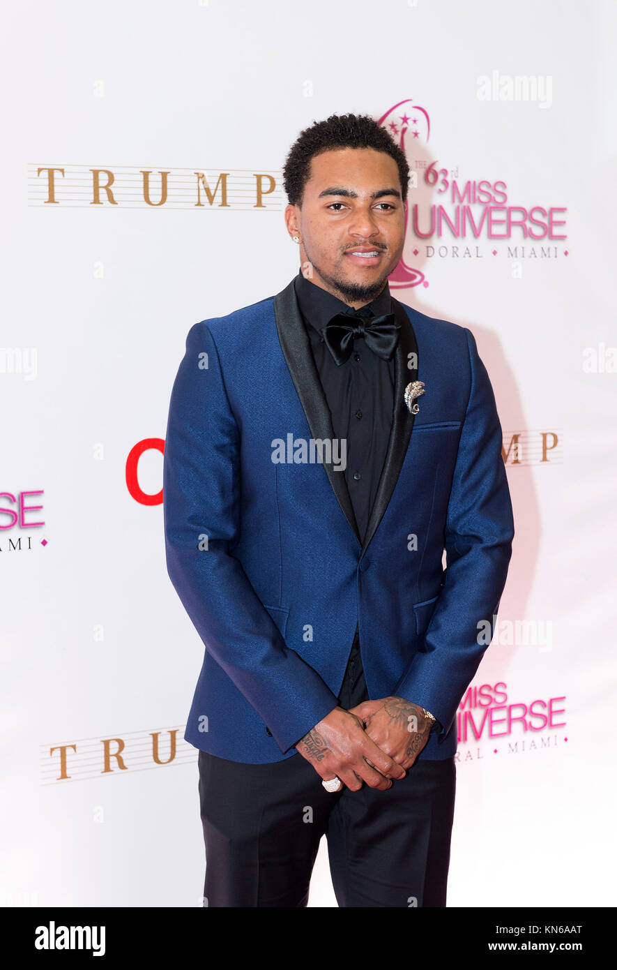 DORAL, FL - JANUARY 25: DeSean Jackson attends The 63rd Annual Miss ...