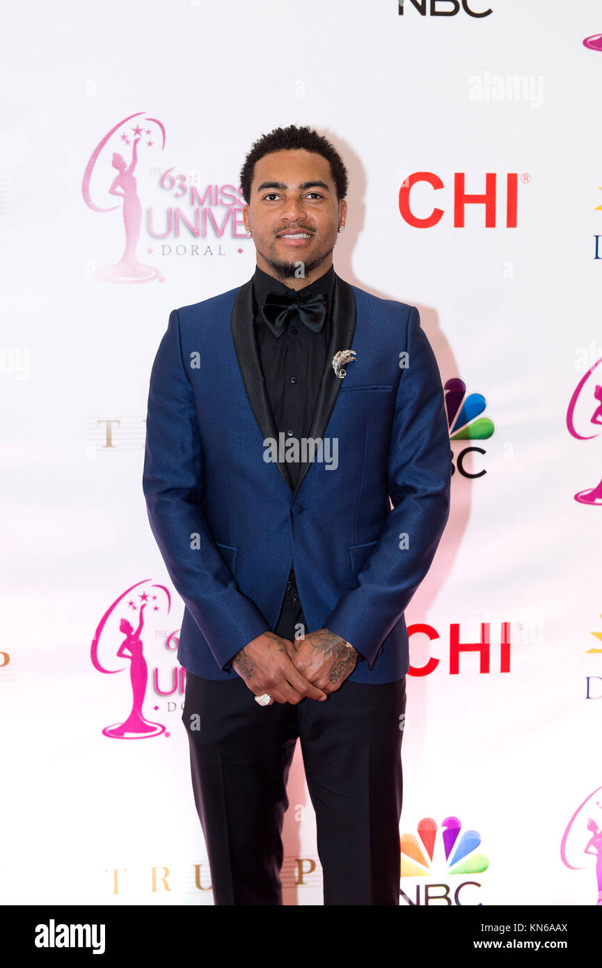 DORAL, FL - JANUARY 25: DeSean Jackson attends The 63rd Annual Miss ...