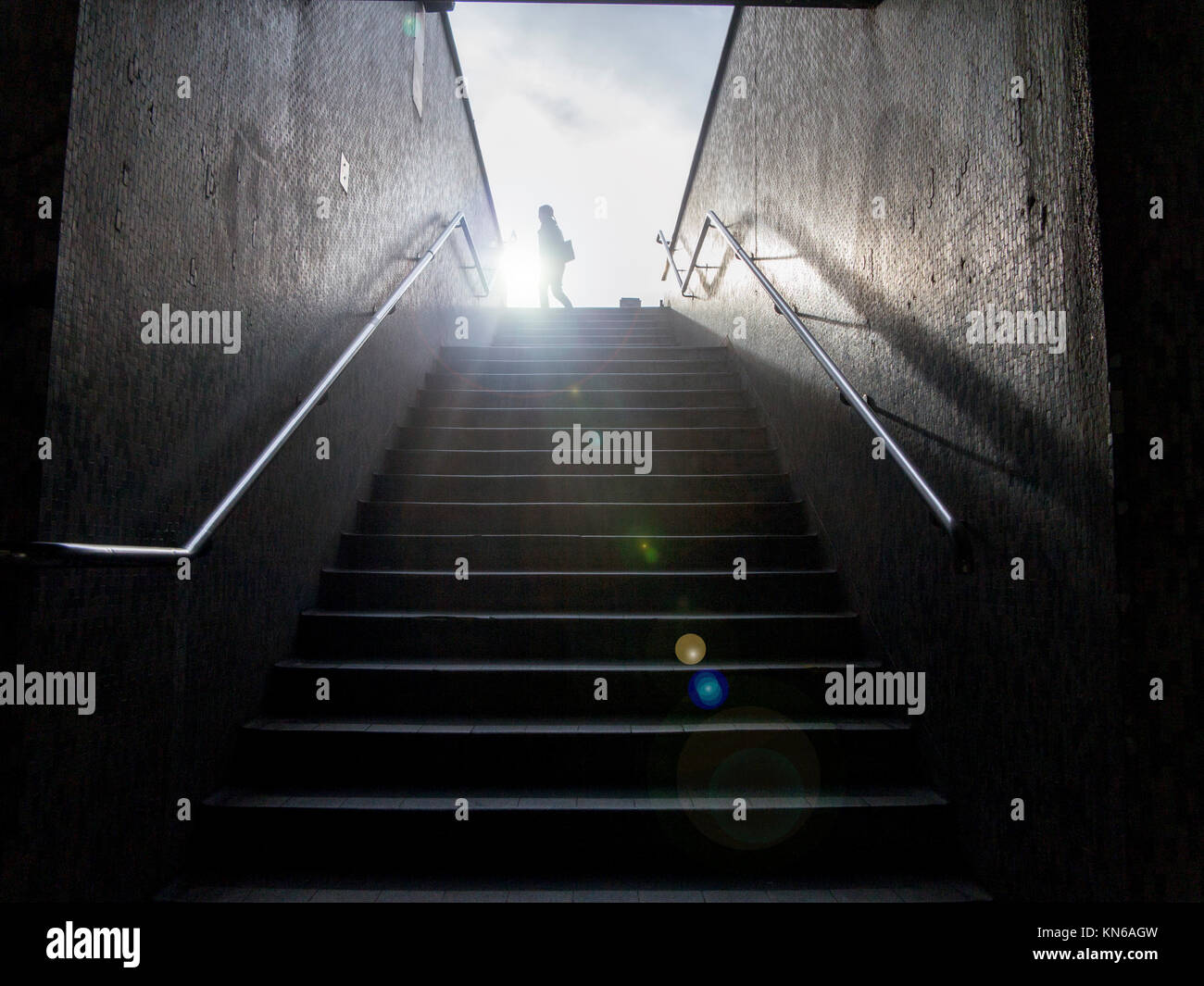 Ascending staircase hi-res stock photography and images - Alamy