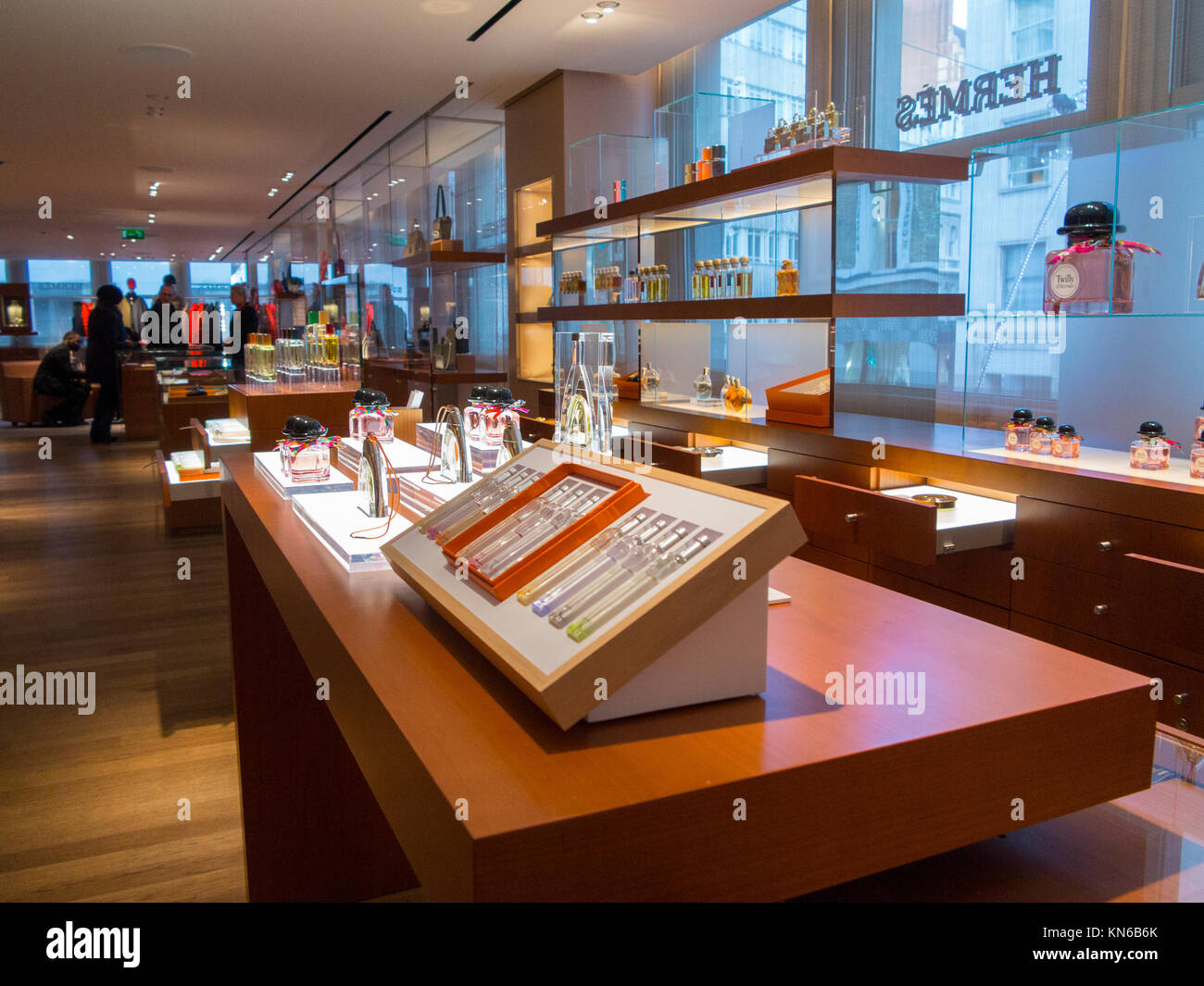 Hermes store interior hi-res stock photography and images - Alamy