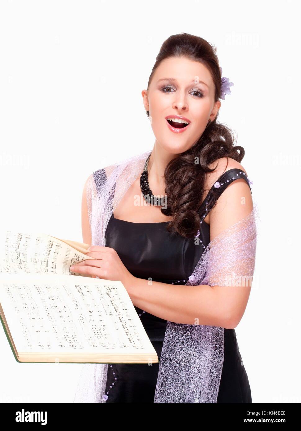 Opera singing stage hi-res stock photography and images - Alamy