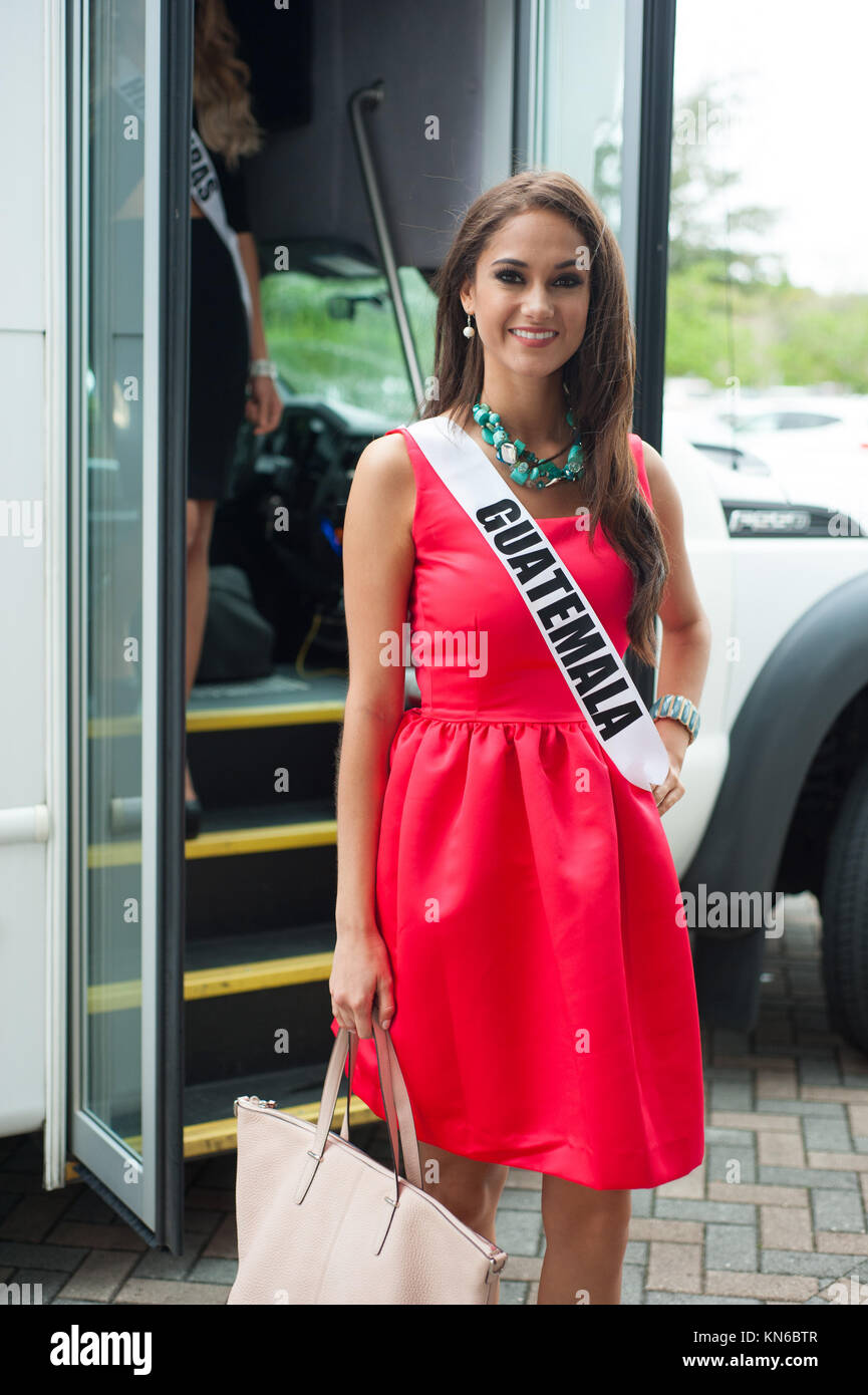 COCONUT CREEK, FL - JANUARY 12: Miss Universe Contestant Miss Guatemala ...