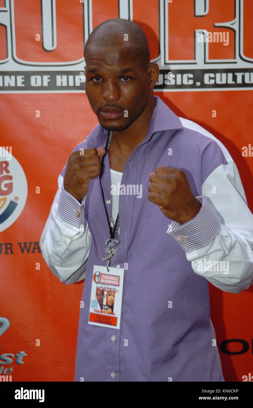 MIAMI - OCTOBER 10: Bernard Hopkins arrives at the 2004 Source Hip-Hop ...