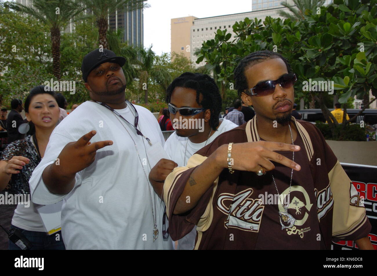 MIAMI - OCTOBER 10: Guests arrives at the 2004 Source Hip-Hop Music ...