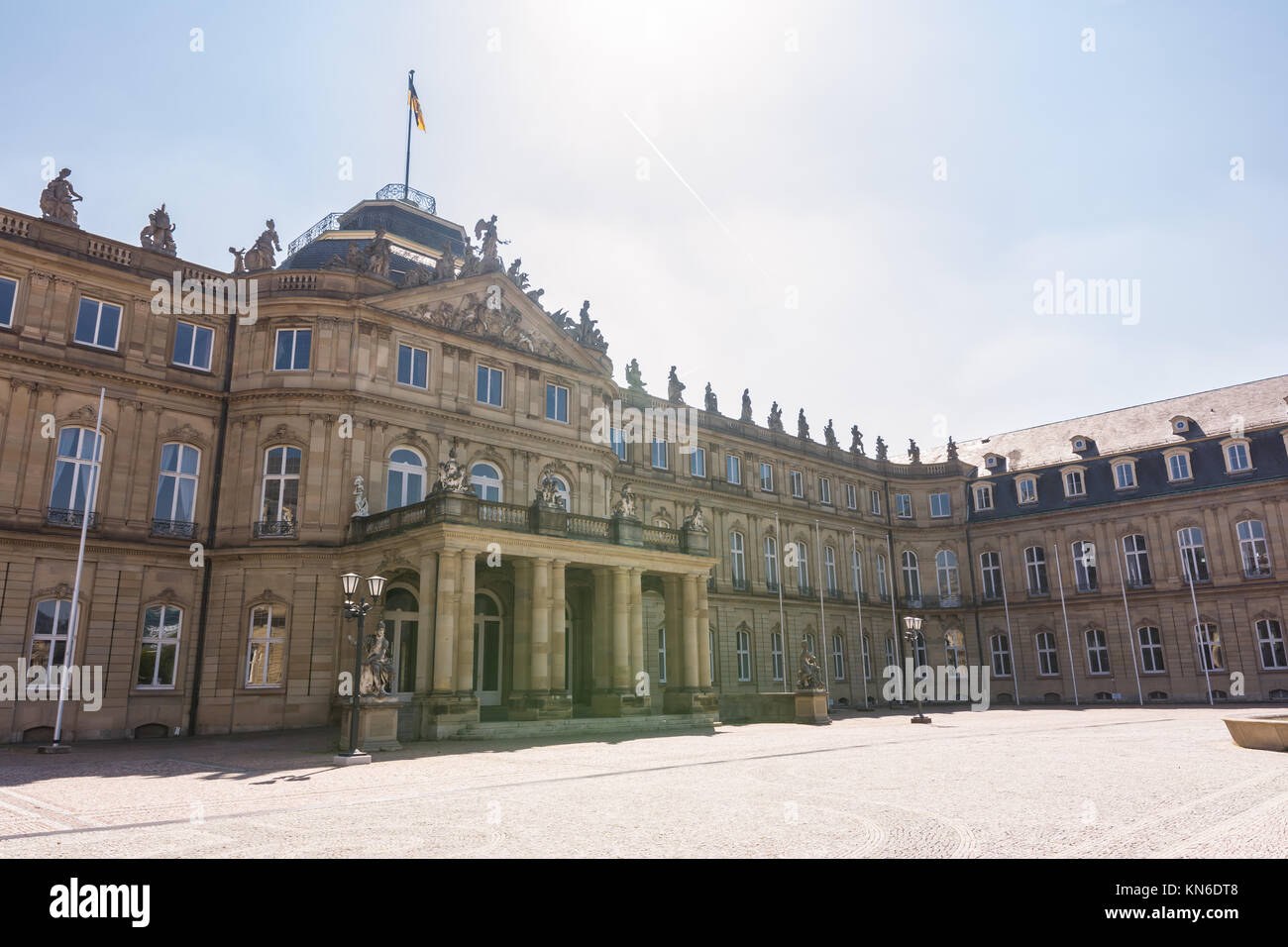 Stuttgart schlossplatz aerial hi-res stock photography and images - Alamy